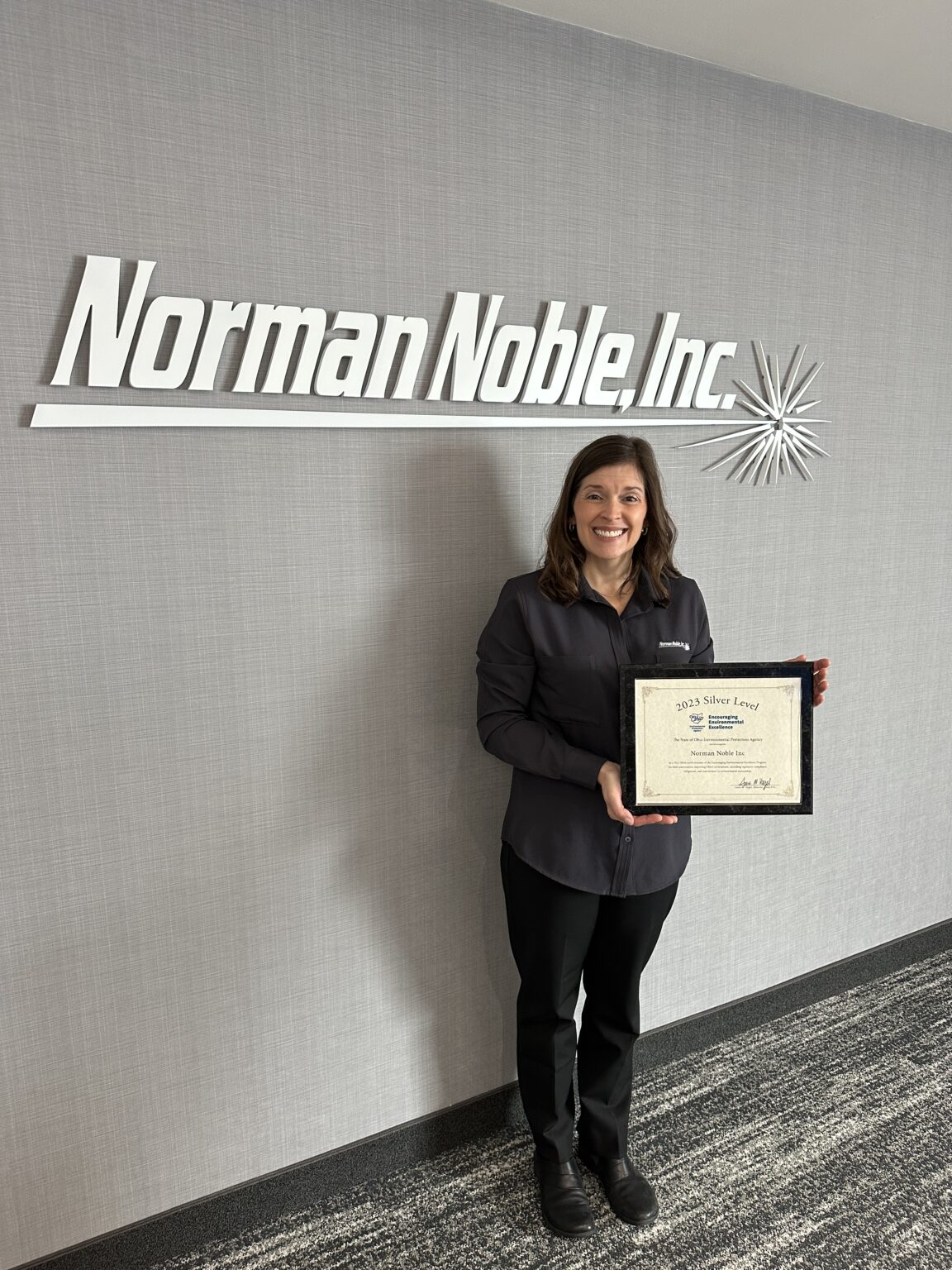 Norman Noble Awarded Encouraging Environmental Excellence Award from ...